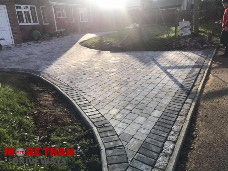 New Tegula Paved Driveway - Driveway and Patio Contractors